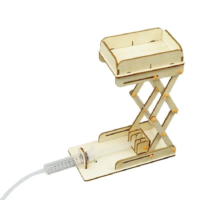 DIY Hydraulic Elevator Science Experiment Kit for Kids