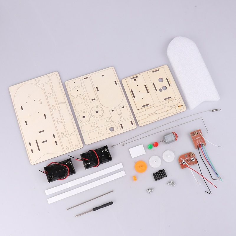 DIY Science Toys Remote Control Boat for Kids